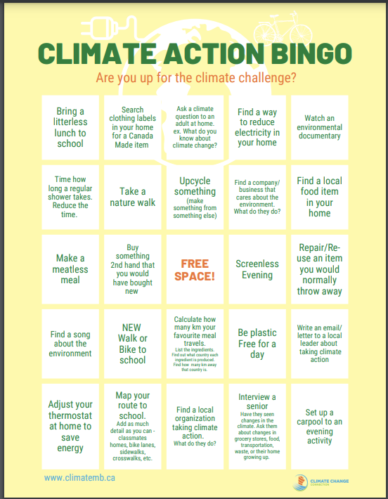 Resources for schools | Climate Change Connection